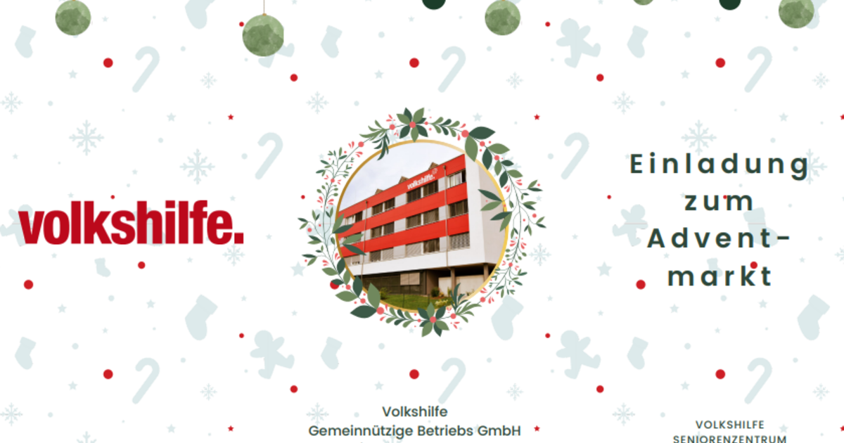Adventmarkt Seniorenzentrum Graz-Eggenberg - Volkshilfe